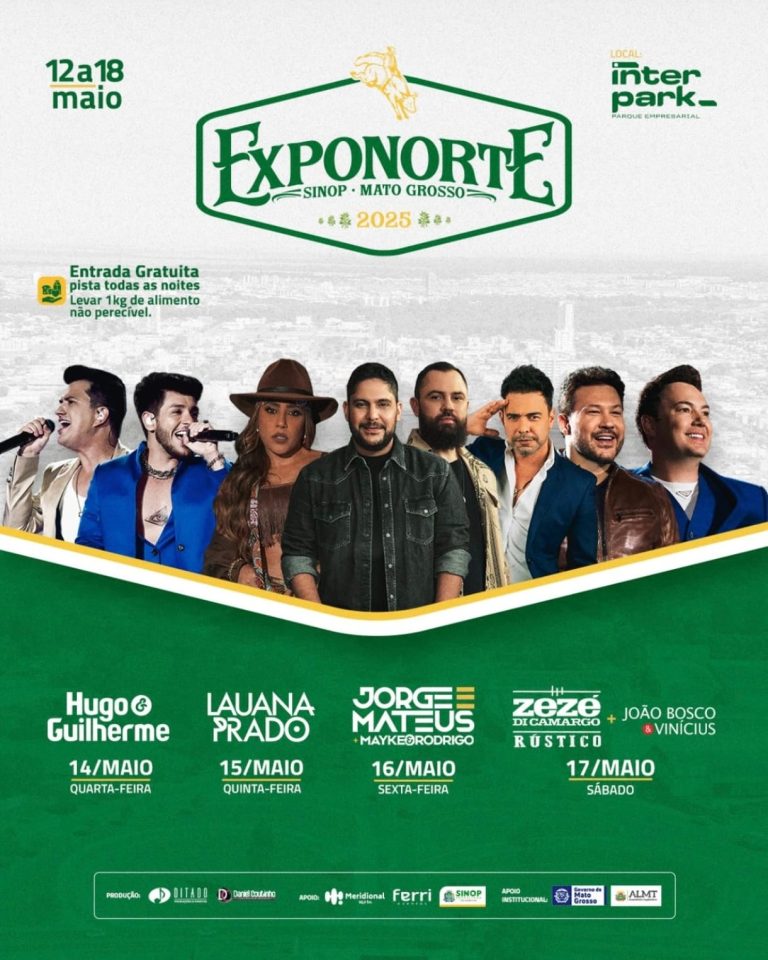 Exponorte 2025 : A grande feira que reafirma Sinop como potência do agronegócio e da cultura ...
